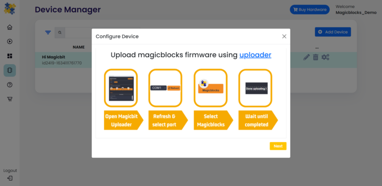 Magicblocks Lesson 01: Getting Started - Magicbit