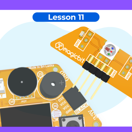 MagicCode Lesson 10: Magicbit Servo - Magicbit