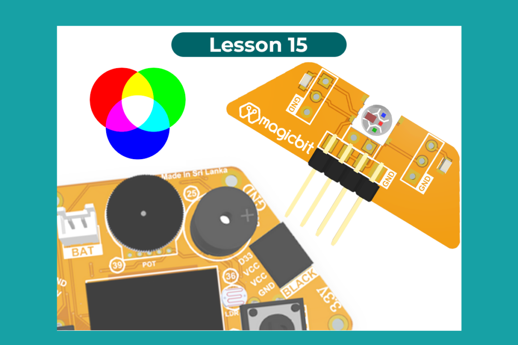 Arduino Lesson 15: RGB Module - Magicbit