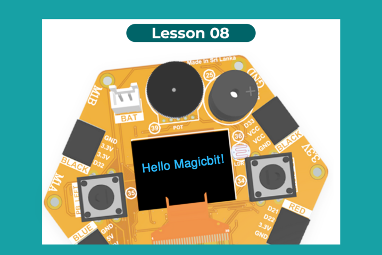 Arduino Lesson 08: Onboard OLED Screen - Magicbit