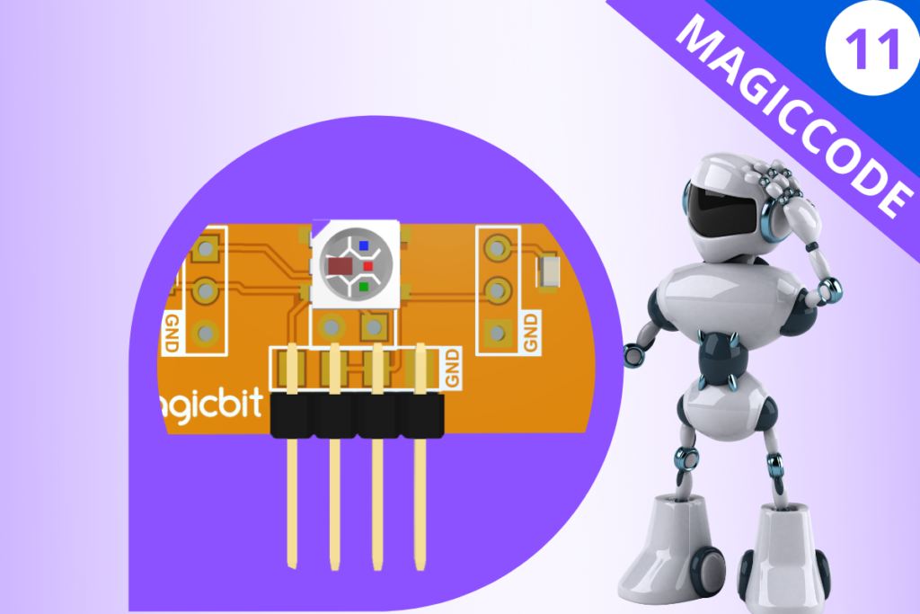 MagicCode Lesson 11: RGB Module – Magicbit