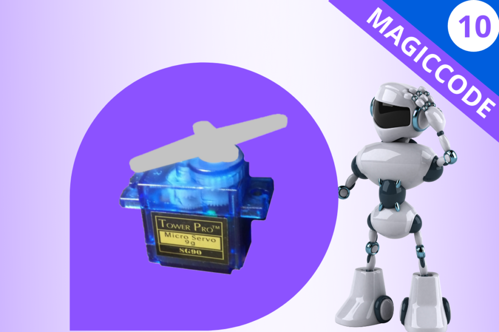 MagicCode Lesson 10: Magicbit Servo – Magicbit