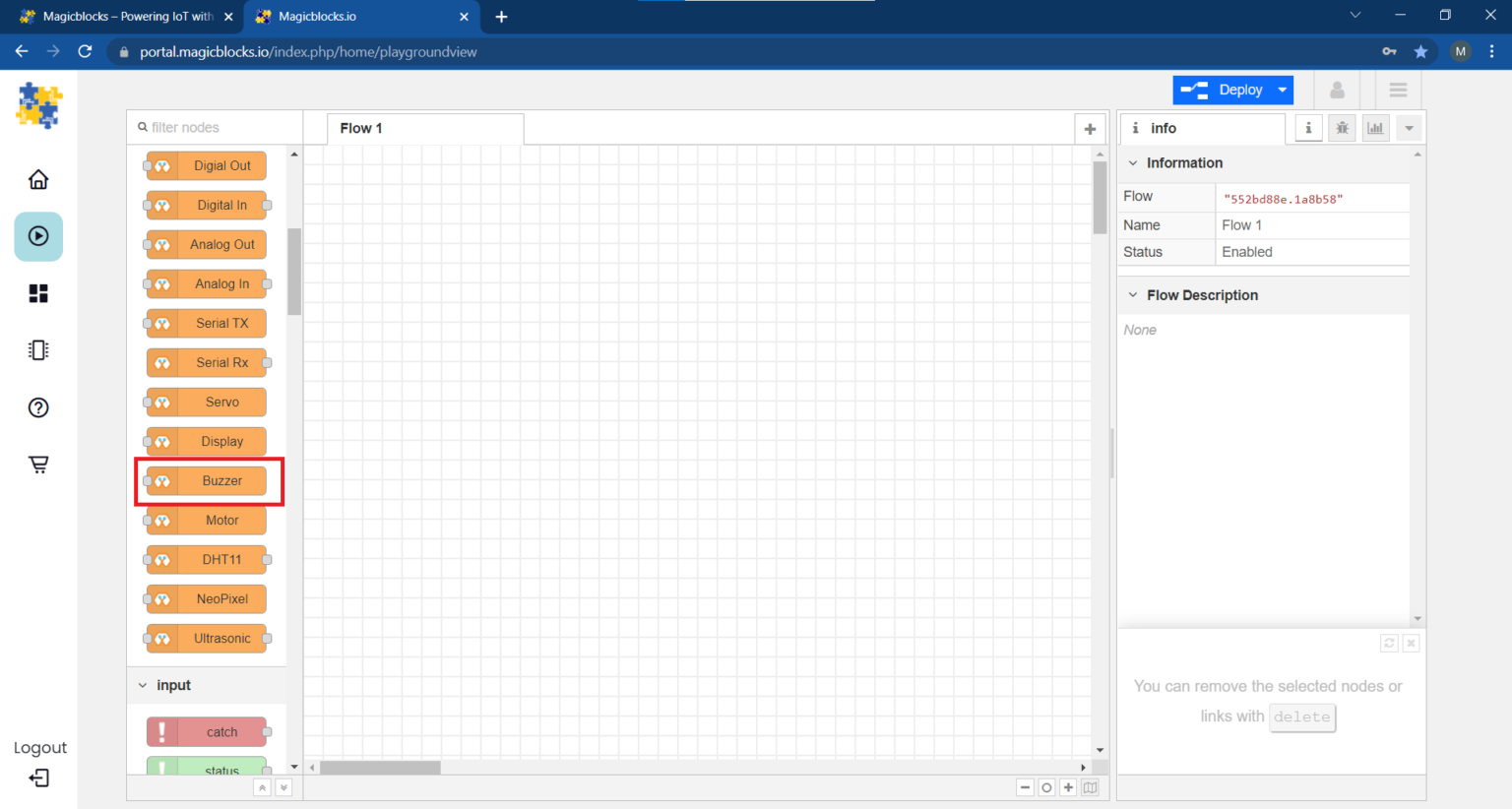 Magicblocks Lesson 08: Use the Buzzer - Magicbit