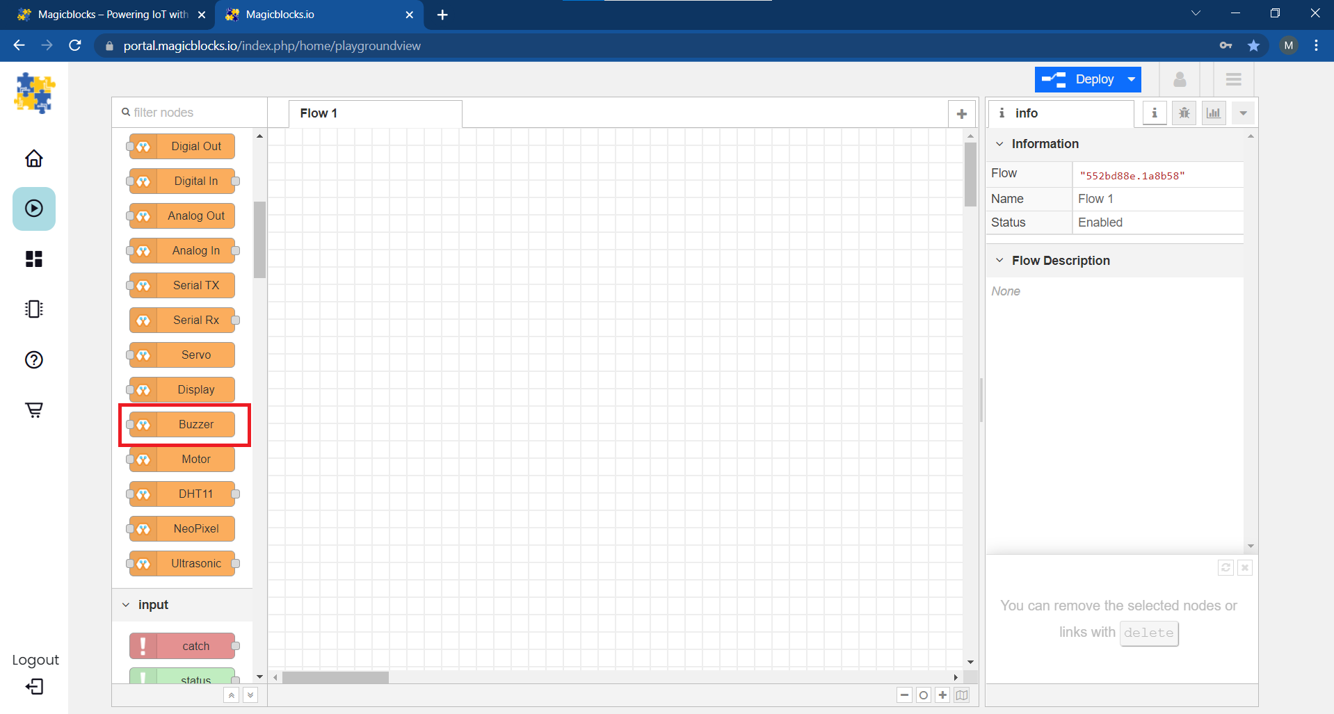 Magicblocks Lesson 08: Use the Buzzer - Magicbit