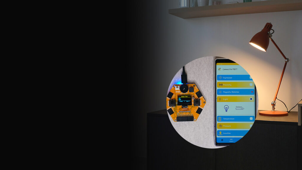 Light Intensity Meter measure the Lux level - Magicbit (ESP-32)